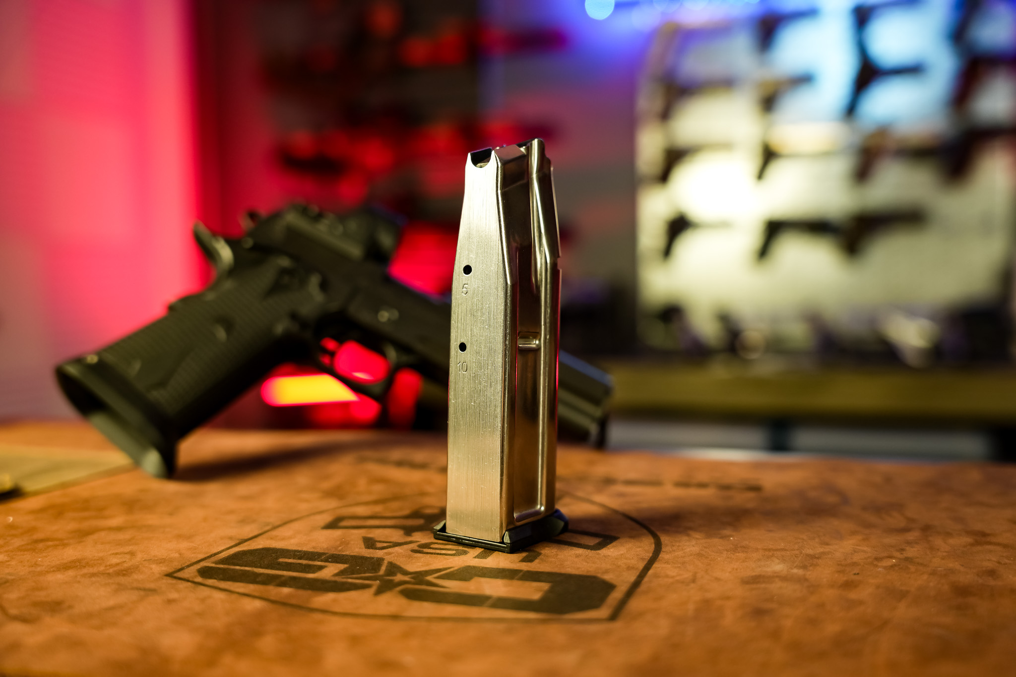 10 Round 2011 Compatible Doublestack 9mm Magazine - Cabot Guns