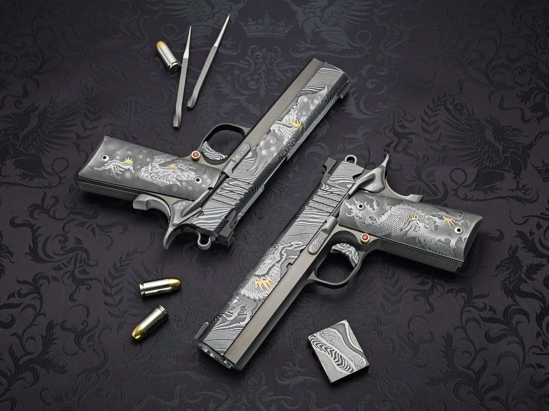 Damascus Dragons - Cabot Guns
